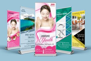 Thiết kế standee chuyên nghiệp hơn nếu biết các thông tin hữu ích này ...